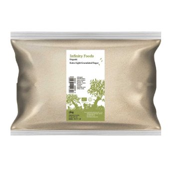 Infinity Foods Bulk Organic Extra Light Granulated Sugar | Buy Rough ...